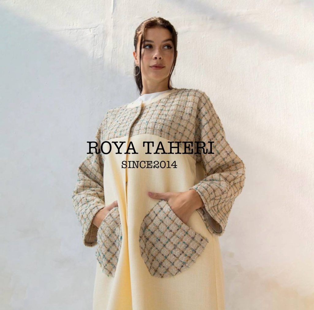 CHANEL-TWEED ABAYA – Roya Taheri Collection